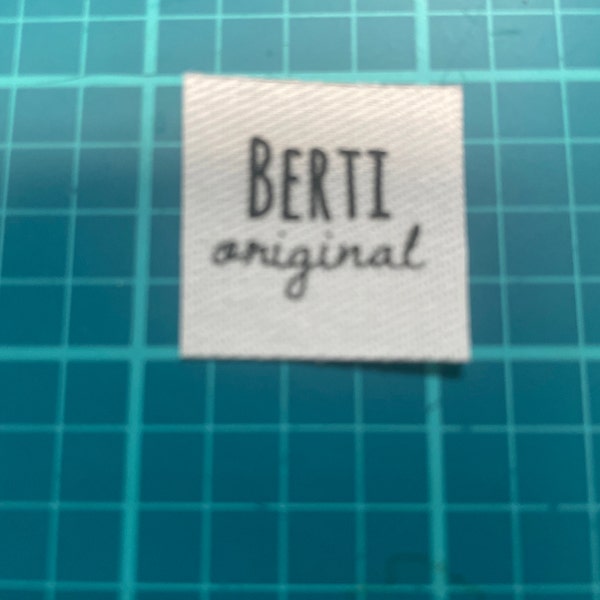 96pcs Ironing Labels, Logo or Text, Personalized Brand , Clothing ...