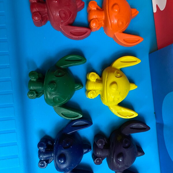 Stitch Crayons // Lilo and Stitch Birthday // Kids Crayons // Lilo and ...