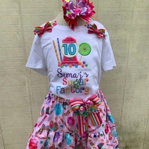 Candy Theme Tutu Outfit - Etsy