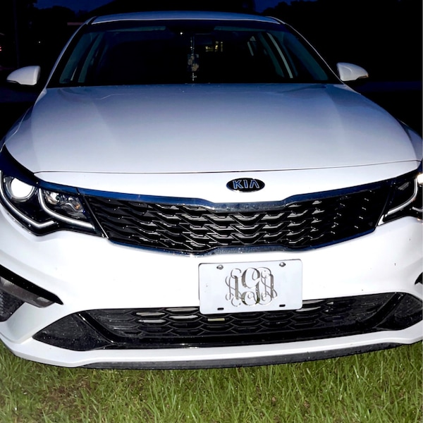 Custom "white" License Plate, Car Tag, Personalized Car Tag, Custom ...