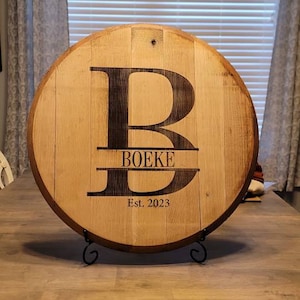 Bourbon Barrel Guest Book Wedding Guestbook Personalized Bourbon Barrel ...