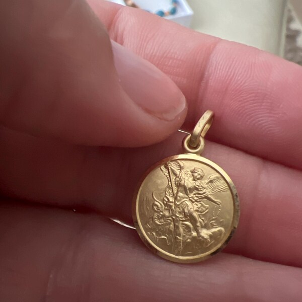 Rosary Bracelet, Miraculous Medal Bracelet, Gold Plated Rosary Bracelet ...