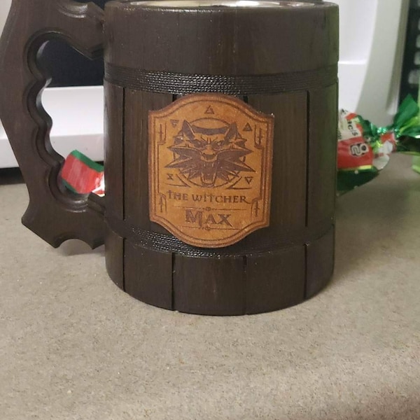 Witcher Mug | Geralt Medallion Personalized Gift | Witcher Gamer Gift ...