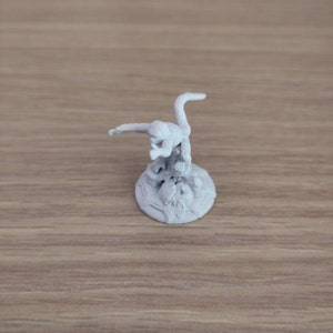 Ag Vampire Miniature Female With Sword Dungeons and Dragons Mini - Etsy