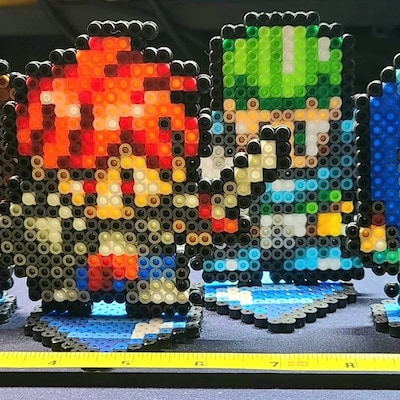 Final Fantasy IX: Perler Bead Sprites Zidane, Garnet, Vivi, Steiner ...