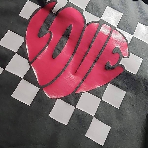 Retro Love Heart Checkers Svg Png Retro Heart Svg Retro Heart Png ...