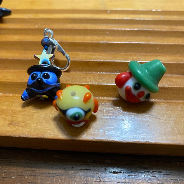 Colorful T-rex or Tyrannosaurus Rex Charm Beads - Battle of the Beads ...