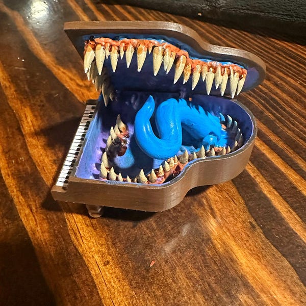 Wermer's Interactive Treasure Chest Prop Tokens for Tabletop Games Mini ...