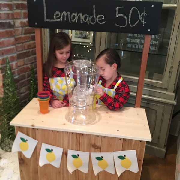 Lemon Banner, Lemonade Stand Banner Canvas Lemonade Stand Garland ...