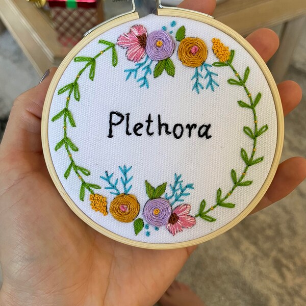 8",hand Embroidery USA Map Hoop Art, Modern Hand Embroidery USA Map ...