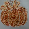 Magic Pumpkin Heart Decor 3D Mandala SVG Files, Svg Papercut for ...