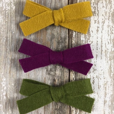 Wool Felt 100 Percent Wool Felt Ribbon in Color OLIVE 1/2 Inch X 2 ...