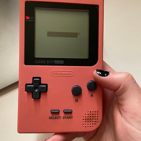Authentic Nintendo Gameboy Pocket - Pink - 100% OEM - Rare - Etsy