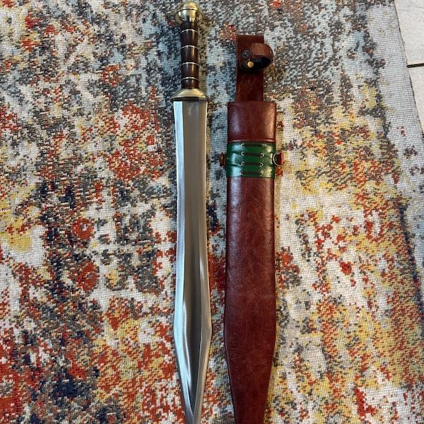 GLADIUS SWORD /22 Inches Long Blade Hand Forged Sword/ Gladius Machete ...