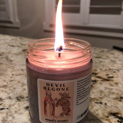 Devil Begone Scent Soy Candle Hoodoo Witchcraft Pagan - Etsy