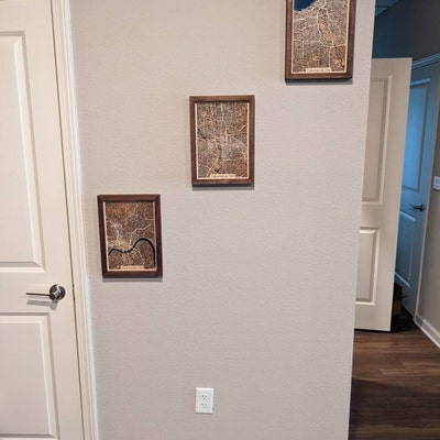 Kukio Beach Map Wood and Epoxy - Etsy