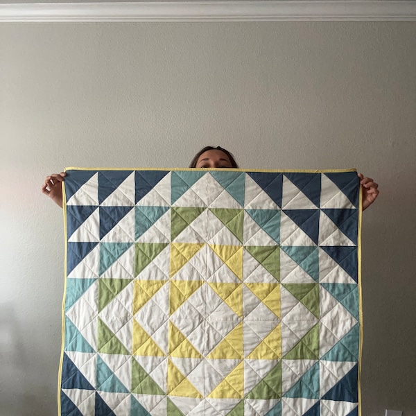 Atlantic Quilt Pattern + Tutorial PDF - Etsy