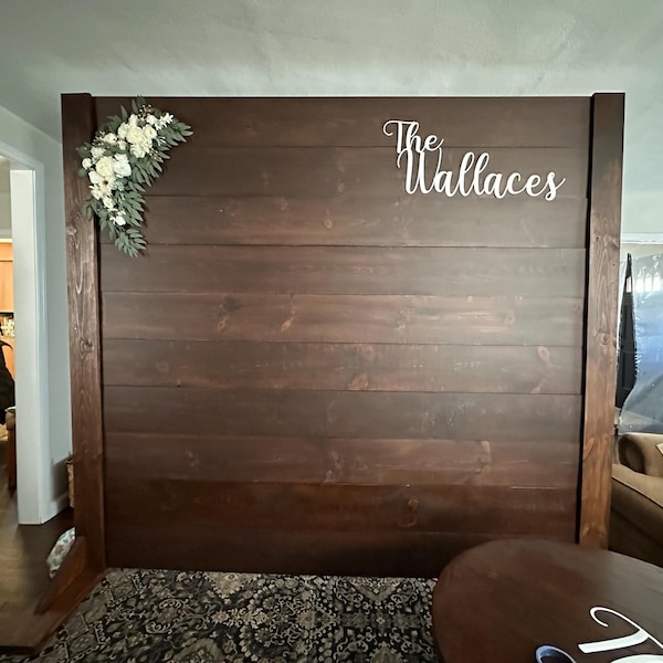 Wood Backdrop PLANS With Measurements- DIGITAL DOWNLOAD (these Are Only ...