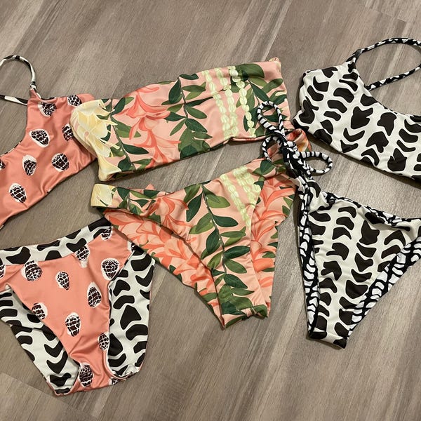 DIY Reversible Boyshort Bikini Bottoms | Charlie Bottoms | PDF Sewing ...