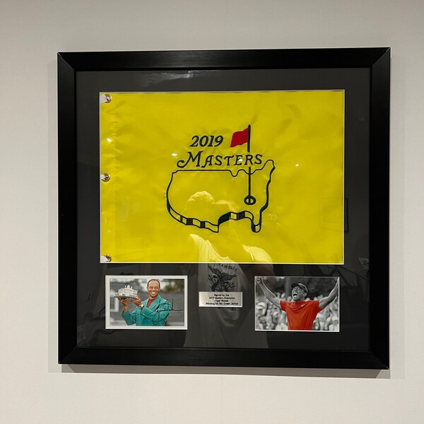 DIY Golf Flag Display Frame With 2 6" X 4" Openings for Photos and 1 X ...