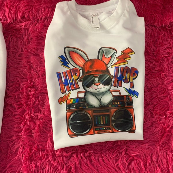 Hip Hop Bunny Png Sublimation Design Download, Easter Day Png, Easter ...