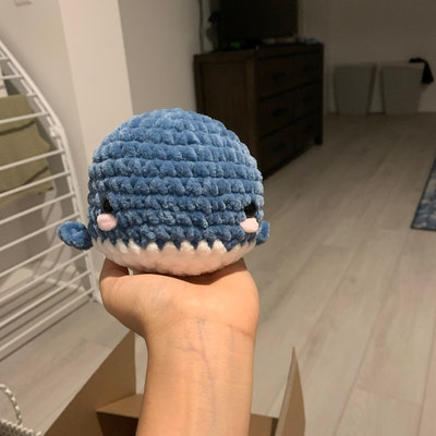 Crochet No-sew Whale PATTERN, Crochet Whale Amigurumi, Amigurumi Whale ...