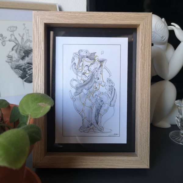 Possession - Original Drawing - Etsy