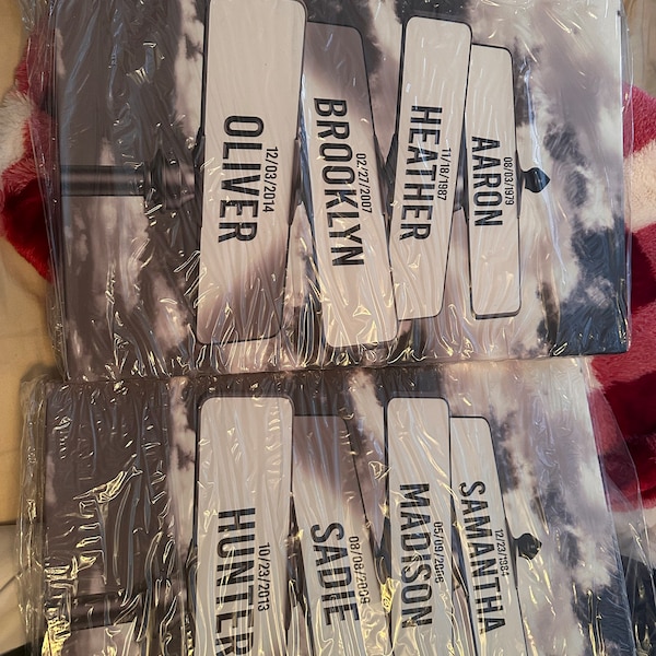 Custom Street Sign Multi-names Personalized Print Wall Art Canvas ...