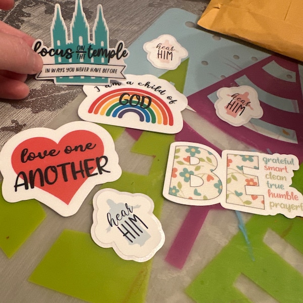 CTR Choose the Right Shield Sticker - LDS Christian Youth Primary ...