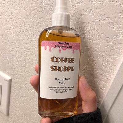 Coffee Shoppe Body Mist Perfume Body Spray Body Splash - Etsy
