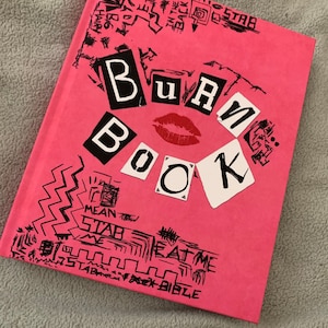 Burn Book Replica BLANK or MOVIE VERSION 8.5x11 Matte - Etsy