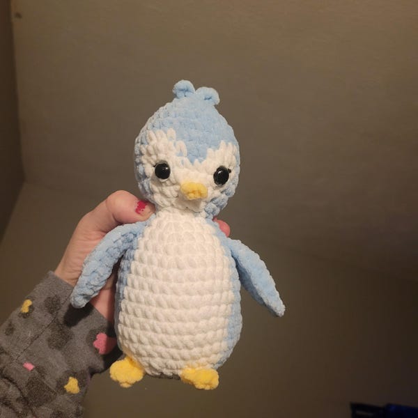 Crochet PATTERN Penguin, Amigurumi Tutorial in English - Etsy