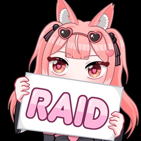 Custom Cute Vtuber Logo for Your Stream, Vtuber, Twitch or Kick ...