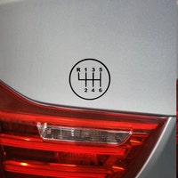 6 Speed Gear - Stick Shift - Manual Car Gear Shift Diagram - Car/truck ...