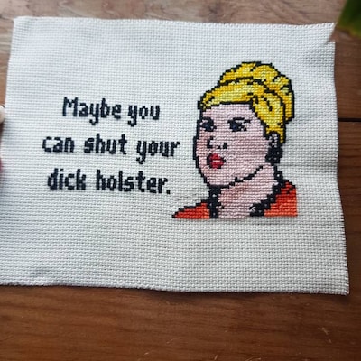 Lana Kane NOPE Archer 4x6 Cross-stitch PATTERN Instant Download .pdf - Etsy