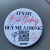 Birthday Venmo Pin Button - Etsy