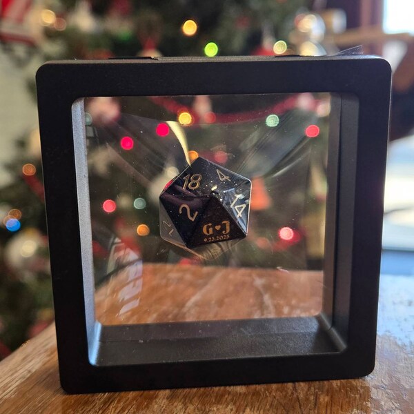 Engraved RPG Gaming Dice Box Dice Box and Tray, Dice Vault for RRG ...