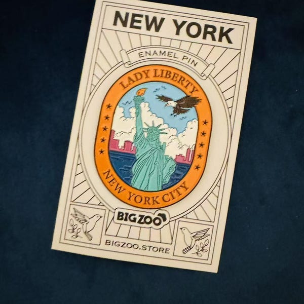 New York Travel Enamel Pins - Brooklyn Bridge Pin, New York Gift, New ...