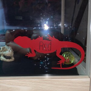 Customizable Name Green Tree Python Emerald Tree Boa Snake Vinyl Decal ...