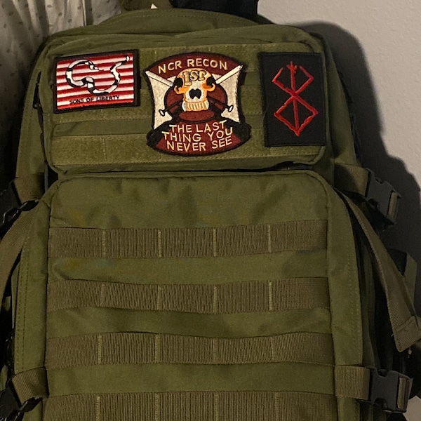 Fallout New Vegas Inspired NCR Recon Sniper Cosplay Gamer Patch Hook ...