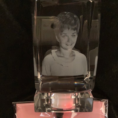 3D Crystal Photo, Custom 3D Crystal Photo Cube, Custom Photo Gift ...