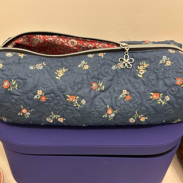 Vanity Bag PDF Sewing Pattern + Video Tutorial | 3 Sizes | Toiletry Bag PDF Patterns & Sewing ...