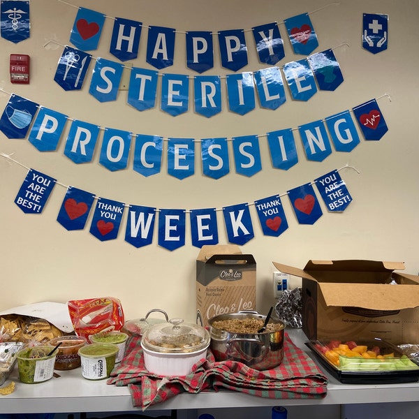 Sterile Processing Week Printable Sign, SPD Week, Central Service Week ...