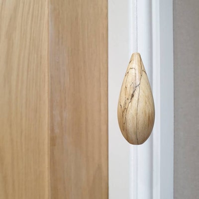 Wooden Light Pull Cord Pull Handmade From Irish Laburnum - Etsy