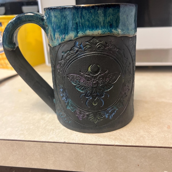 Hidden Insult Coffee Mug Pottery Handmade, Ceramic Mug / you Prick ...