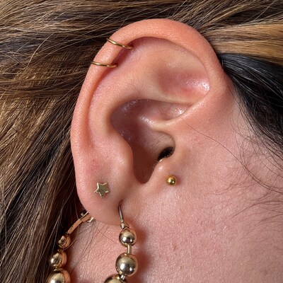 Earlobe Gauge Stretcher, Titanium Ear Taper, Nickel Free, Ear Expander ...