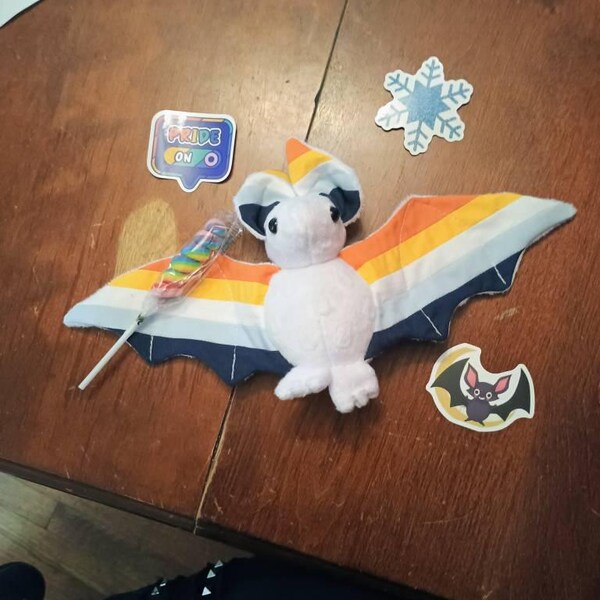 Aroace Batling! - Stuffed Plush Bat, Made to Order, Unique Gift ...