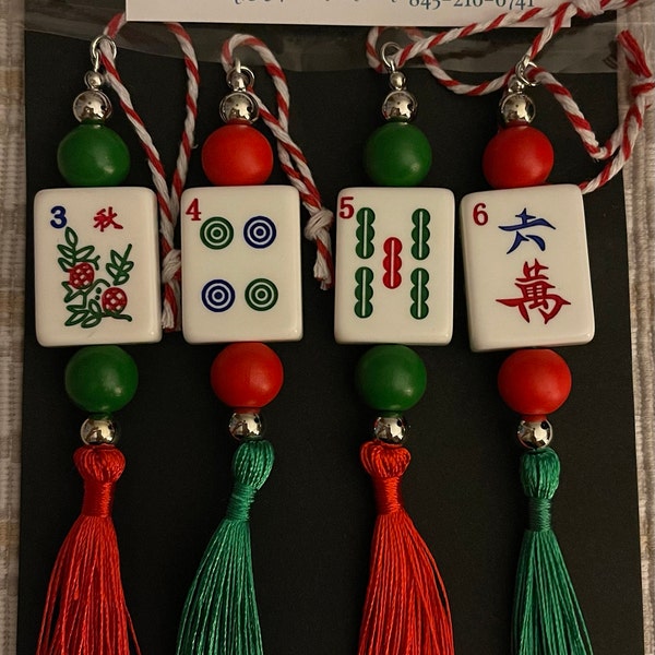 Mahjong Cocktail/ Hors D'oeuvre Picks Handmade - Etsy