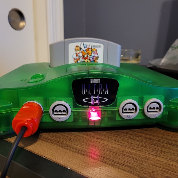 Purple Ultra 64 Custom Nintendo 64 Jewel, Badge, Faceplate - Etsy