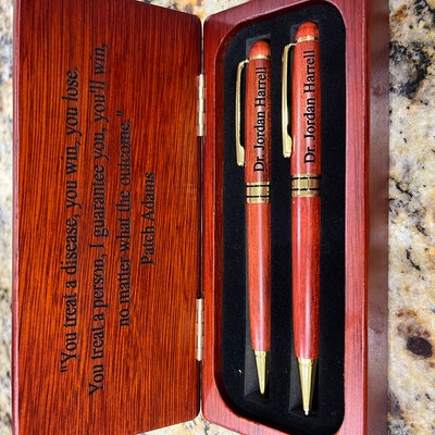 Engraved Pen Engraved Wooden Pen Gift Graduation Gift Gift - Etsy